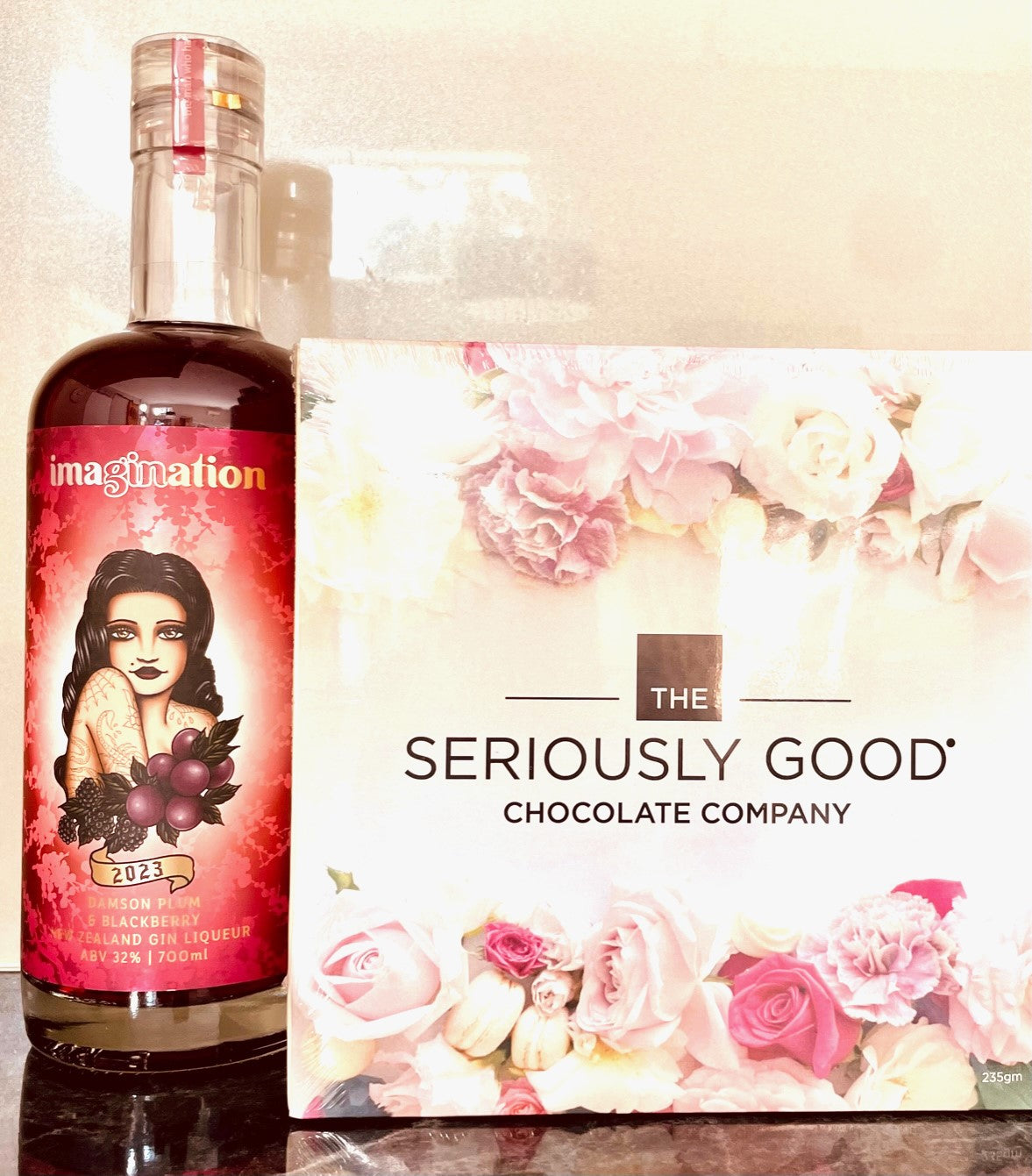 ImaGINation Damson Plum & Blackberry Gin Liqueur & Chocolates – The ...