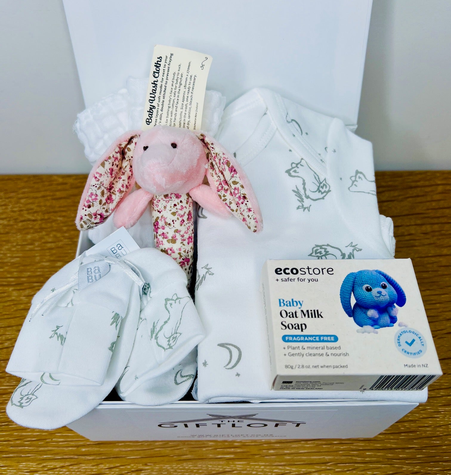 Beautiful Babu Baby Gift Basket | Newborn Baby Gift | The Gift Loft (NZ ...