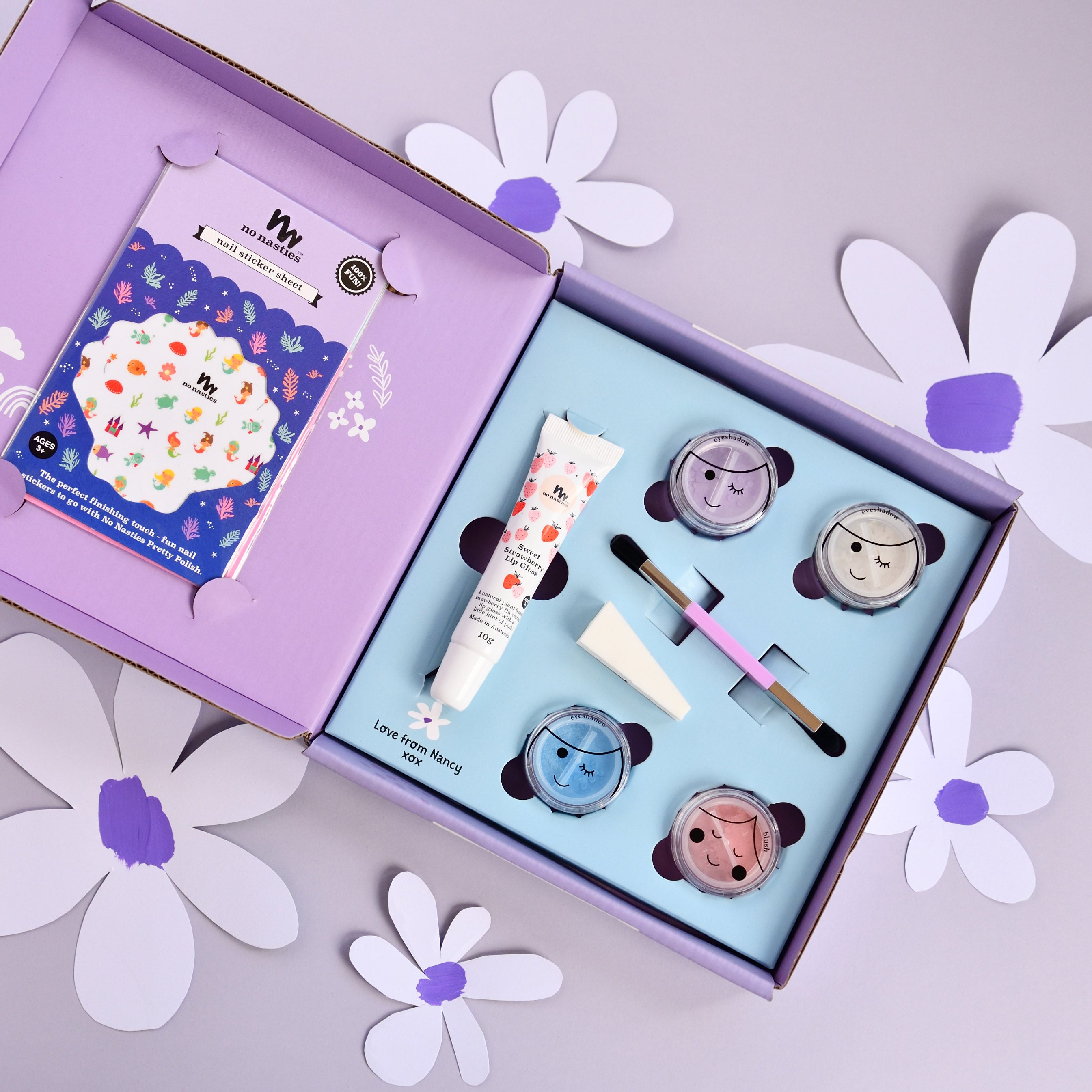 Nancy Deluxe Purple Pretty Play Makeup Box | Quality Children's Gift ...
